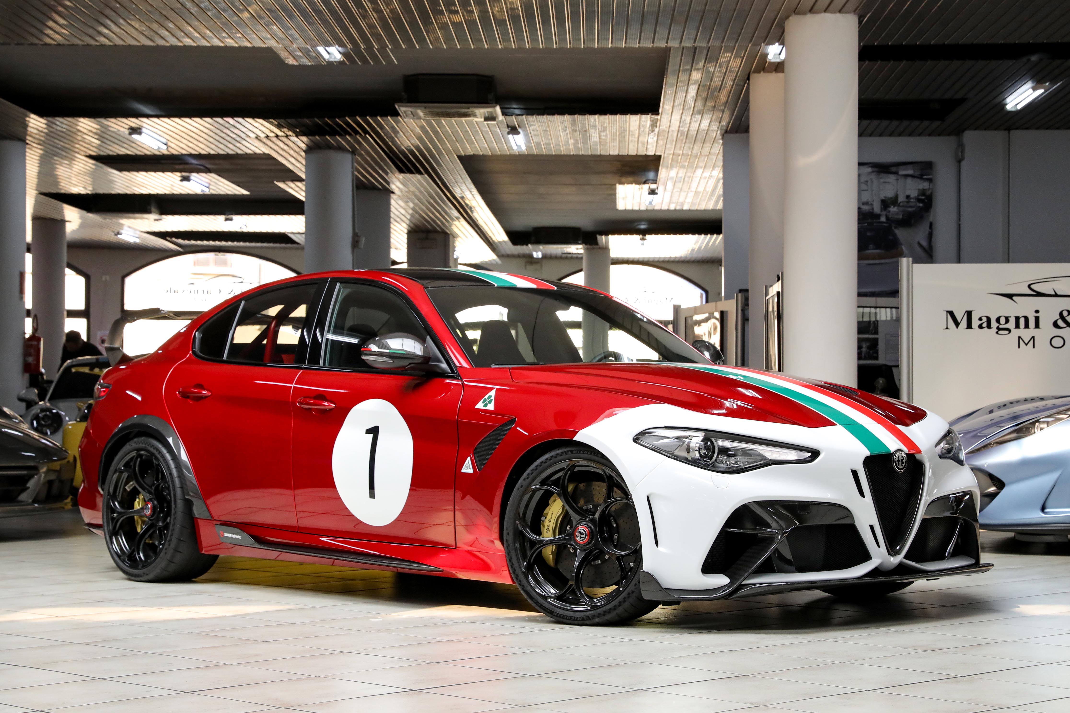 Alfa Romeo Giulia Gtam Mugello Livery Magni And Carnevale Motors