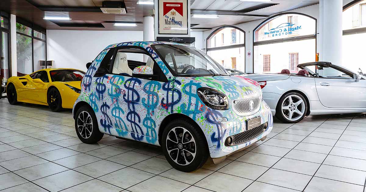 Smart Fortwo "SUPERDOLLAR" by Myfo78Art - Magni & Carnevale Motors