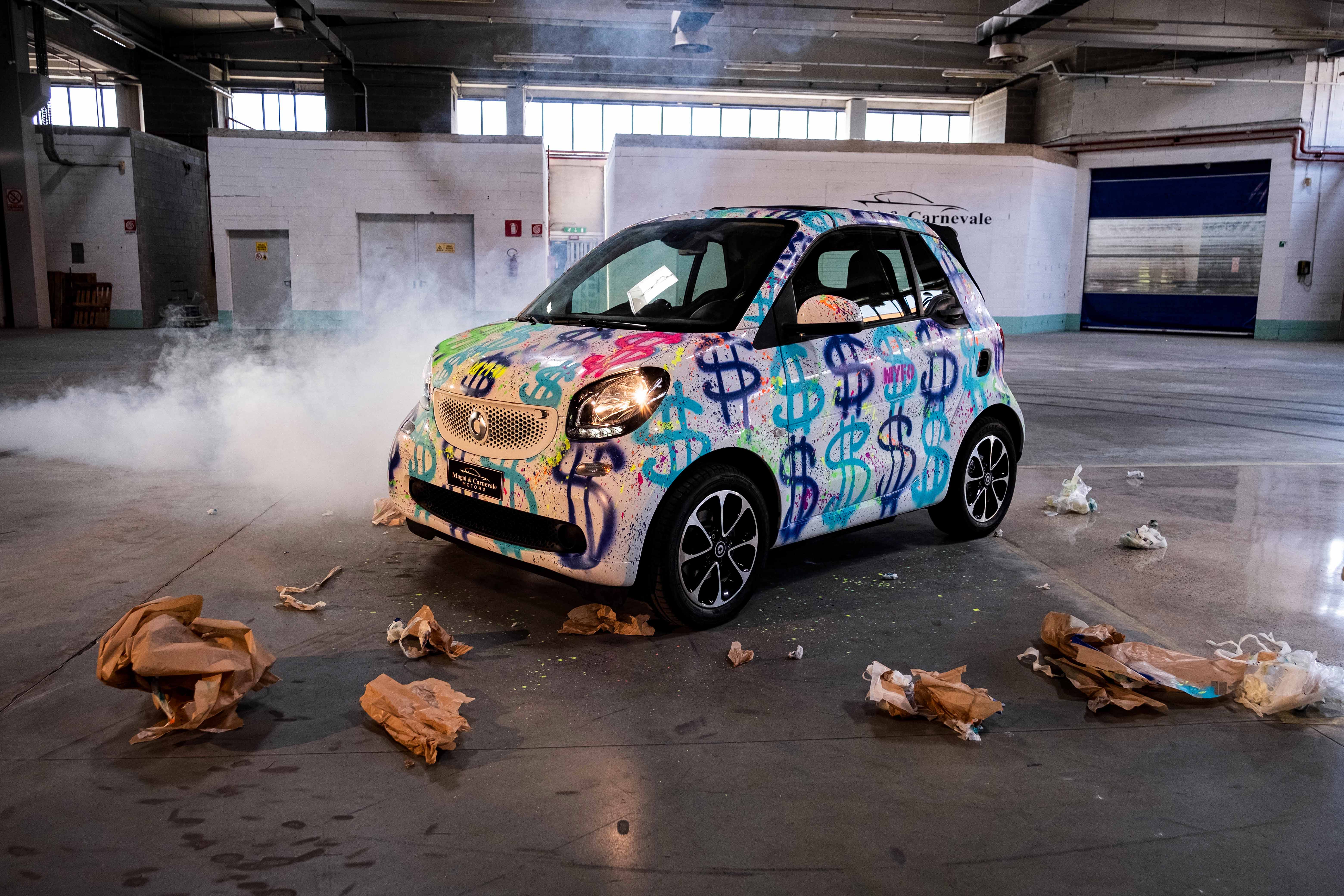 Smart Fortwo "SUPERDOLLAR" by Myfo78Art - Magni & Carnevale Motors